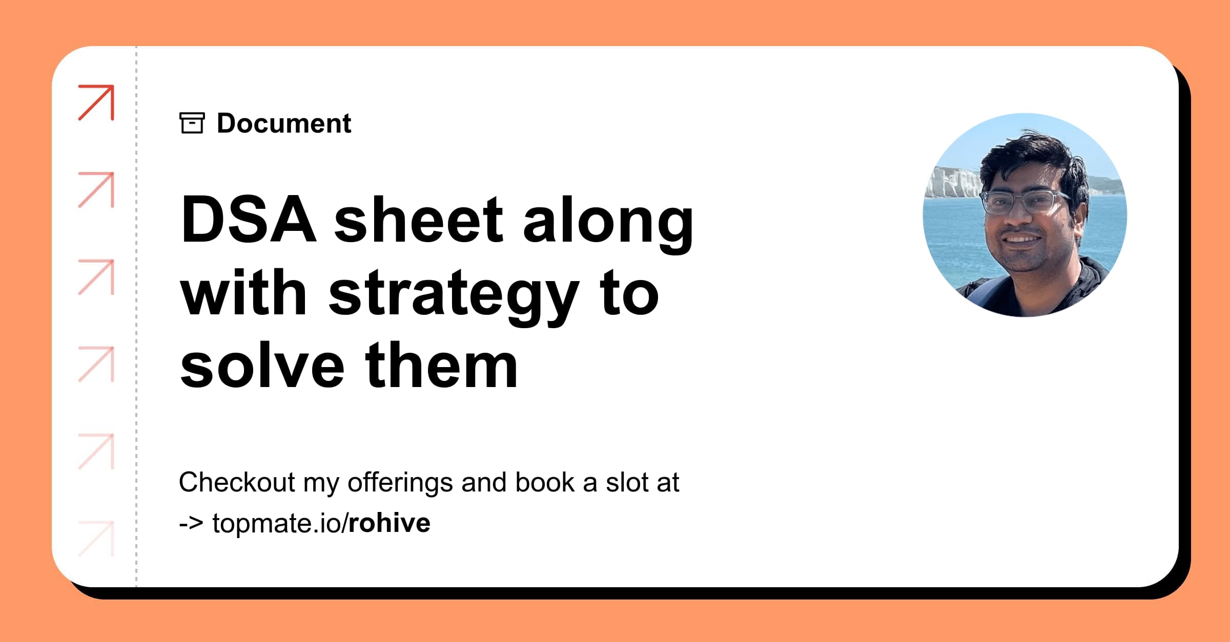 DSA sheet along with strategy to solve them with rohit verma